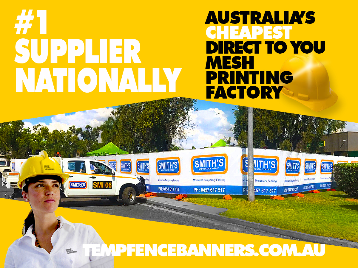 Custom Fence Banners – Trade Only, Cheap, Fast & Made for the trade!