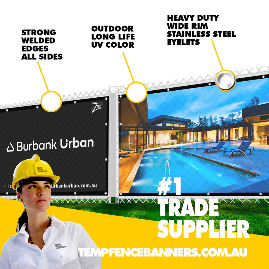 Custom Fence Banners – Trade Only, Cheap, Fast & Made for the trade!