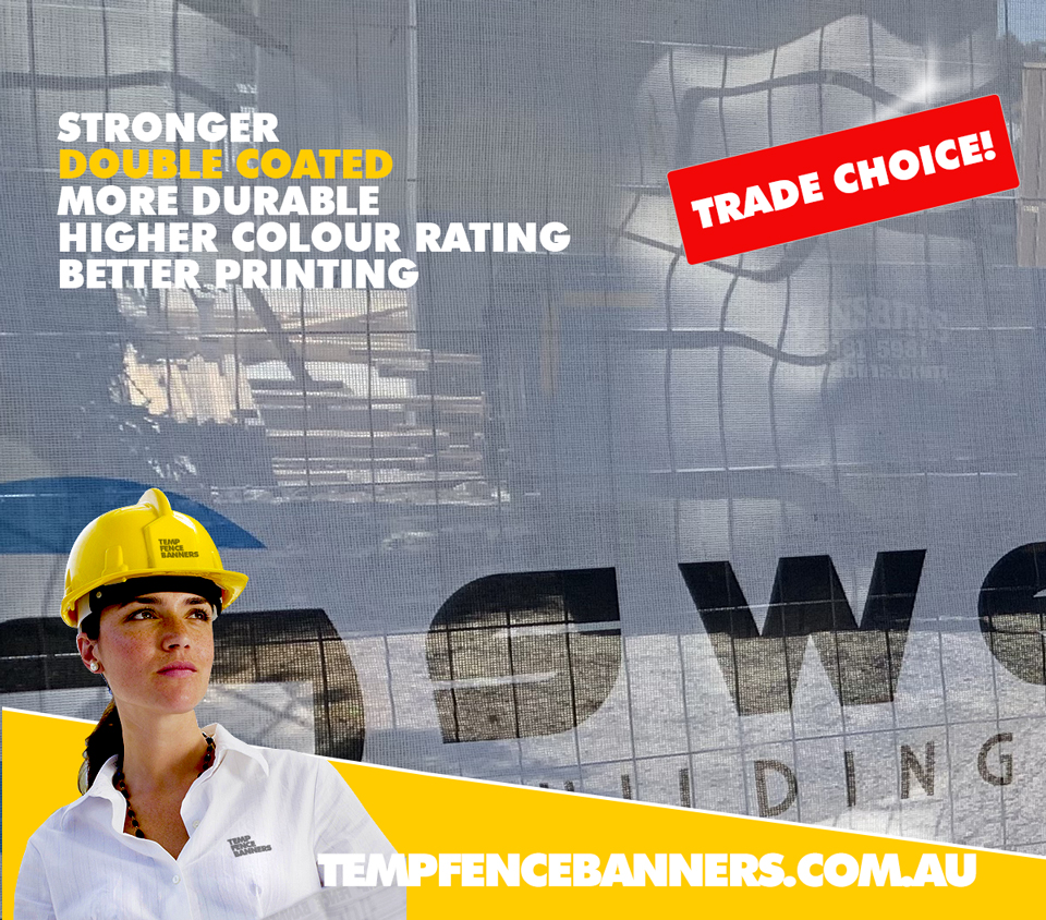 Custom Fence Banners – Trade Only, Cheap, Fast & Made for the trade!